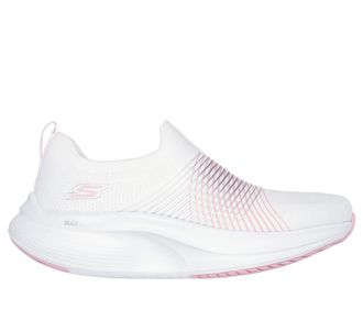 Skechers Damen Go Walk Max Walker Sally Sneaker, Weiß/Pink, 39.5 EU