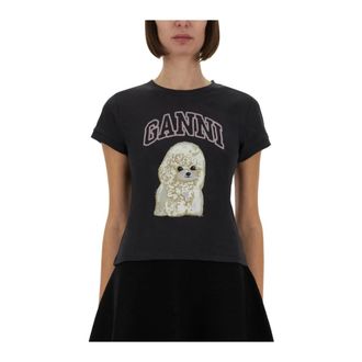 Ganni Damen, Oberteile, Grau, XSGr&ouml;&szlig;e
