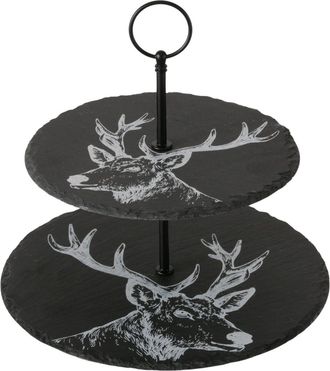 Boltze Moritz Etagere schwarz 24cm (1 St&uuml;ck)