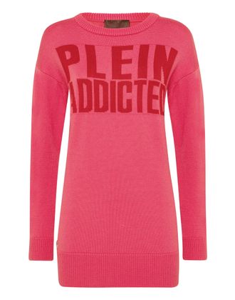 Philipp Plein Pullover Round Neck Ls Statement