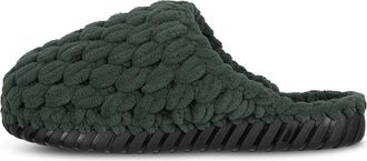 UZURII Slipper & Pantoletten - Zehentrenner Cosy army green - Gr. 45 (EU) - in Gr&uuml;n - f&uuml;r Damen