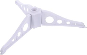 Soimiss Weißer Weihnachtsbaumständer Stabiler Dreieckhalter Abnehmbar und Korrosionsbeständig Einfacher Zusammenbau für Künstliche Christbäume für Weihnachtsd