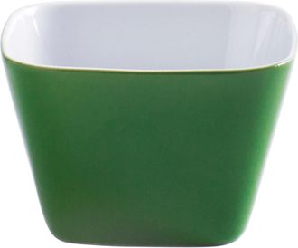 Kahla 206010A69274C Pronto Colore kleine Schale eckig 6x6 cm smaragd green|dunkelgr&uuml;nes Sch&auml;lchen aus Porzellan