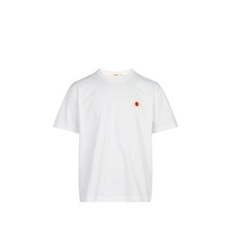 Olow T-shirt Happy flower ample imprim&eacute; en coton