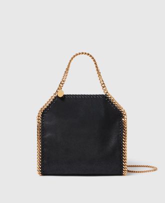 Stella McCartney Falabella Mini Tote Bag, Woman, Black