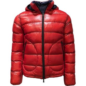 Herno Wendbare Leichte Ripstop Jacke Rot/Blau - - Jackets - Herren - Rot - 2XL