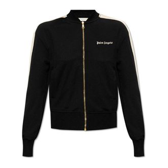 Palm Angels Sweatshirt mit Logo - - Sweatshirts & Hoodies - Damen - Schwarzk - S