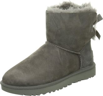 UGG Damen Mini Bailey Bow Ii Classic Boot, Grau, 36 EU