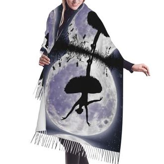 Generic Danse De Ballerine Femme Ch&acirc;le Confortable Ch&acirc;le Wrap Classique Etole Pour Hiver Automne Mariage Soir&eacute;e