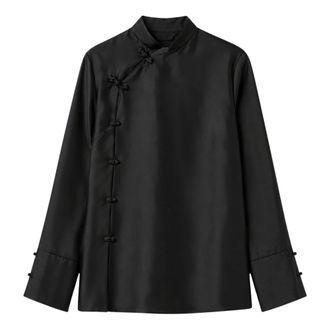 R&oacute;he Damen, Blusen & Hemden, Schwarzk, MGr&ouml;&szlig;e