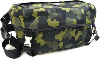 Prada Sac bandouli&egrave;re vintage Pre-owned - Homme - Pre-owned - Vert - Taille: ONE Size