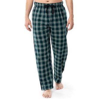 Fruit Of The Loom Mens Yarn-Dye Woven Flannel Pajama Pant