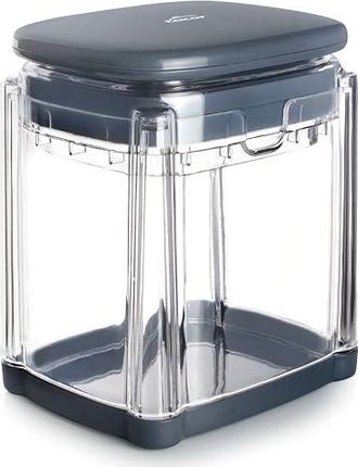 Lacor Lacor - 60540 - Manueller S&auml;geschneider, PS und Edelstahl, mit 3 austauschbaren Klingen (10 x 10 mm, 6 x 6 mm und 8 Keile), gleichm&auml;&szlig;ig, widerstandsf&auml;