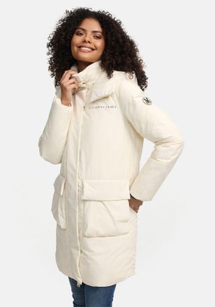 Marikoo Winterjacke MARIKOO Nanami, Damen, Gr. L, beige (cream), Obermaterial: 100% Polyester. Innenseite: 100% Polyester. Futter: 100% Polyester. Wattierung: