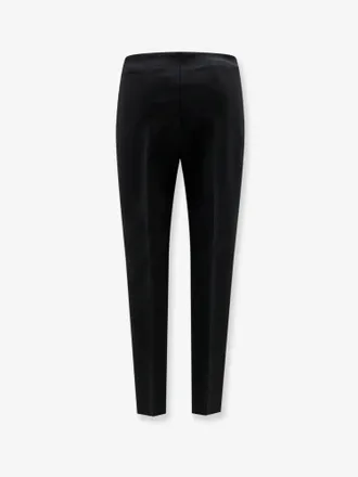 R&oacute;he Womens Trousers Cigarette Leg Black Viscose