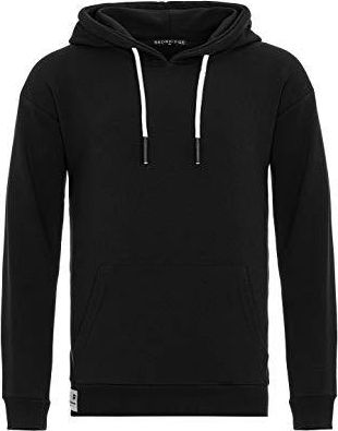 Red Bridge Sweat à Capuche pour Hommes Sweatshirt avec Poche Frontale Pull de Base Large Gamme de Couleurs Oversize Noir XXL