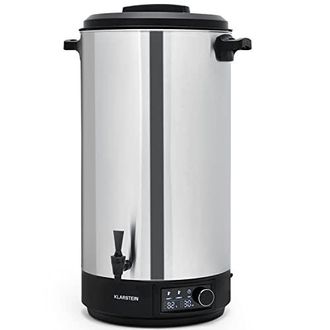 Klarstein Klarstein Distributeur Eau Chaude &agrave; Ebullition Rapide, Distributeur Boisson Chaude de Cuisine, Eau Chaude Instantan&eacute;e de 60L, Distributeur a Boisson, 