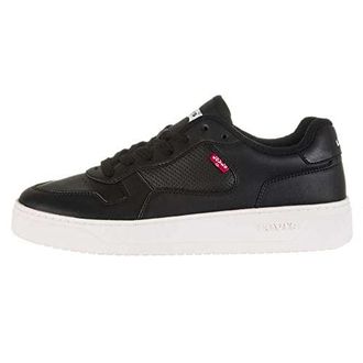 Levi's Glide S, Sneakers Femme, Regular Black, 39 EU
