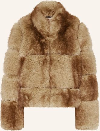 Apparis Apparis Kunstfell-Jacke Sai braun