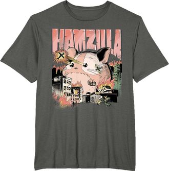 Jimbeels HAMZILLA Zwerghamster, syrischer goldener Roborovski Campbells T-Shirt