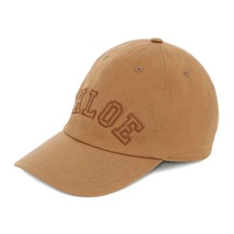 Chlo&eacute; Signature Cap - Femme - Accessoires - Brun - Taille: M