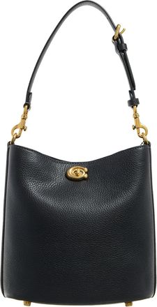 Coach Shopper - Polished Pebble Soft Willow 19 - Gr. unisize - in Schwarz - für Damen