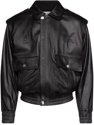 Ludovic de Saint Sernin Robert Lederjacke - Schwarz