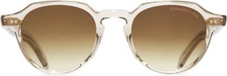 Cutler and Gross Homme, Accessoires, Beige, Taille: ONE Size Gr06 Round Lunettes de soleil
