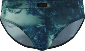 Bruno Banani Herren Florestsense Sports Briefs Boxershorts, Gr&uuml;n Forest Print, M EU