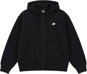 New Balance Homme, Sport, Noir, Taille: L French Terry Full Zip Sweat &agrave; capuche