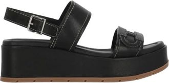 Hogan Femme, Chaussures, Noir, Taille: 37 EU Sandales H703