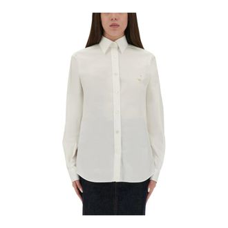 Moschino Damen, Blusen & Hemden, Wei&szlig;, MGr&ouml;&szlig;e