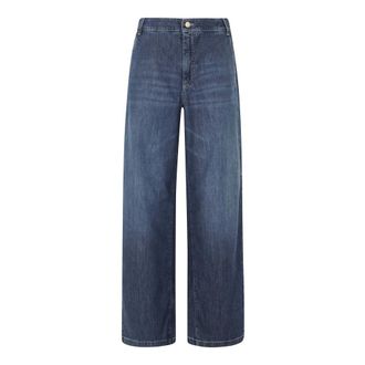 Max Mara Femme, Jeans, Bleu, Taille: 36 FR Gelato Wide Jeans