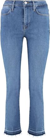Frame Denim Femme, Jeans, Bleu, Taille: W28 Le High Jeans droits