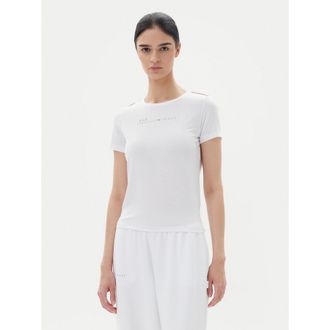 Emporio Armani T-Shirt 7W000274 AF12945 U0002 Wei&szlig; Slim Fit