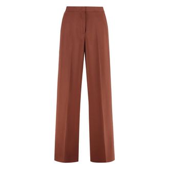 Pinko Pergamino High-Waist Wide-Leg-Hose - - Trousers - Damen - Braun - S