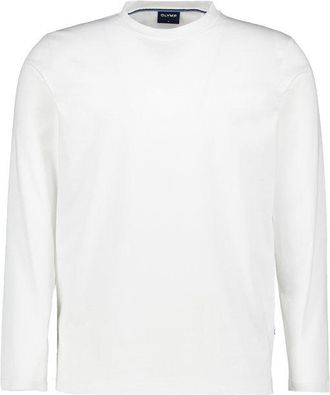 Olymp Herren T-Shirts wei&szlig; Baumwolle
