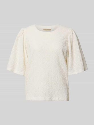 Freequent Blusenshirt mit Lochstickerei Modell KIONA