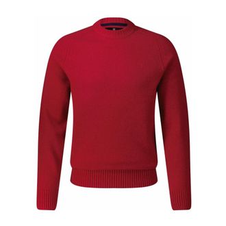 Barbour Strickpullover mit Rundhalsausschnitt - - Knitwear - Herren - Rot - M