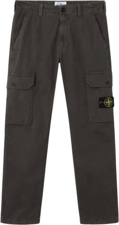 Stone Island Homme, Pantalons, Noir, Taille: W30 3100011 Cotton Stretch Broken Twill Old Effect