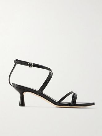 Aeyde Sandales En Cuir Maeve - Noir
