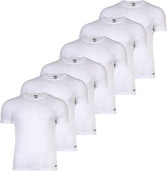 Diesel T-Shirt Herren T-Shirt 6er Pack Baumwolle (Packung, 6er Pack)