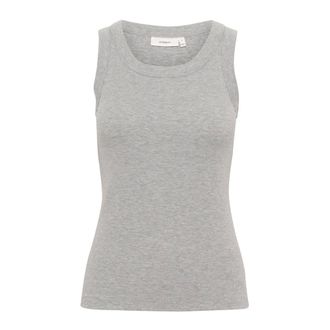 Inwear Femme, Tops, Gris, Taille: 44 FR Hauts sans manches