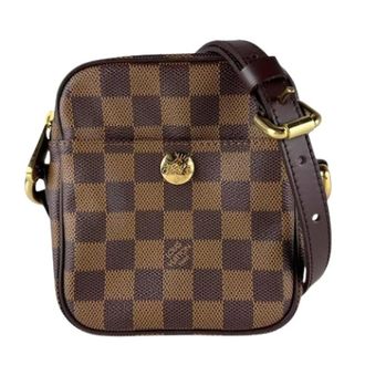 Louis Vuitton Sac bandouli&egrave;re vintage Damier Canvas Pre-owned - Femme - Pre-owned - Brun - Taille: ONE Size