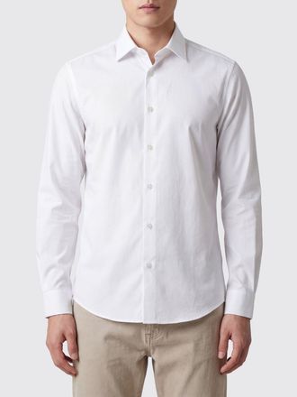 Calvin Klein Klassisches Hemd aus Stretch-Baumwollpopeline mit franz&ouml;sischem Kragen