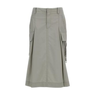 Durazzi Milano Cargo-Taschenrock - - Skirts - Damen - Grau - M