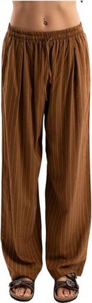 Hinnominate Hinnominate, Femme, Pantalons, Brun, Taille: 42 FR Wide Pantalons