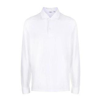 Aspesi Luigi Manches Longues Polo - Homme - Tops - Blanc - Taille: L