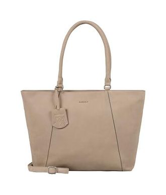 Burkely Special Sara Grand sac fourre-tout 15.6 - Sac Ordinateur Femme en Cuir Gris - Sac Cabas de Travail &Eacute;l&eacute;gant et Pratique avec Bandouli&egrave;re R&eacute;glable - Sac