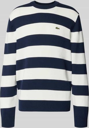 Lacoste Regular Fit Pullover aus reiner Baumwolle